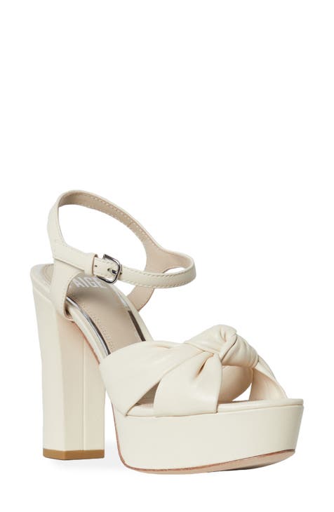 Women's Ivory Platform Sandals | Nordstrom