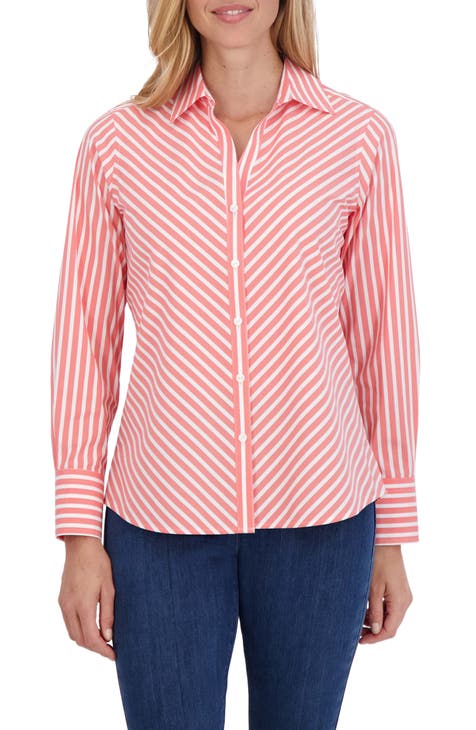 Women's Orange Striped Tops | Nordstrom