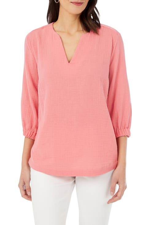 Women's Coral Tops | Nordstrom