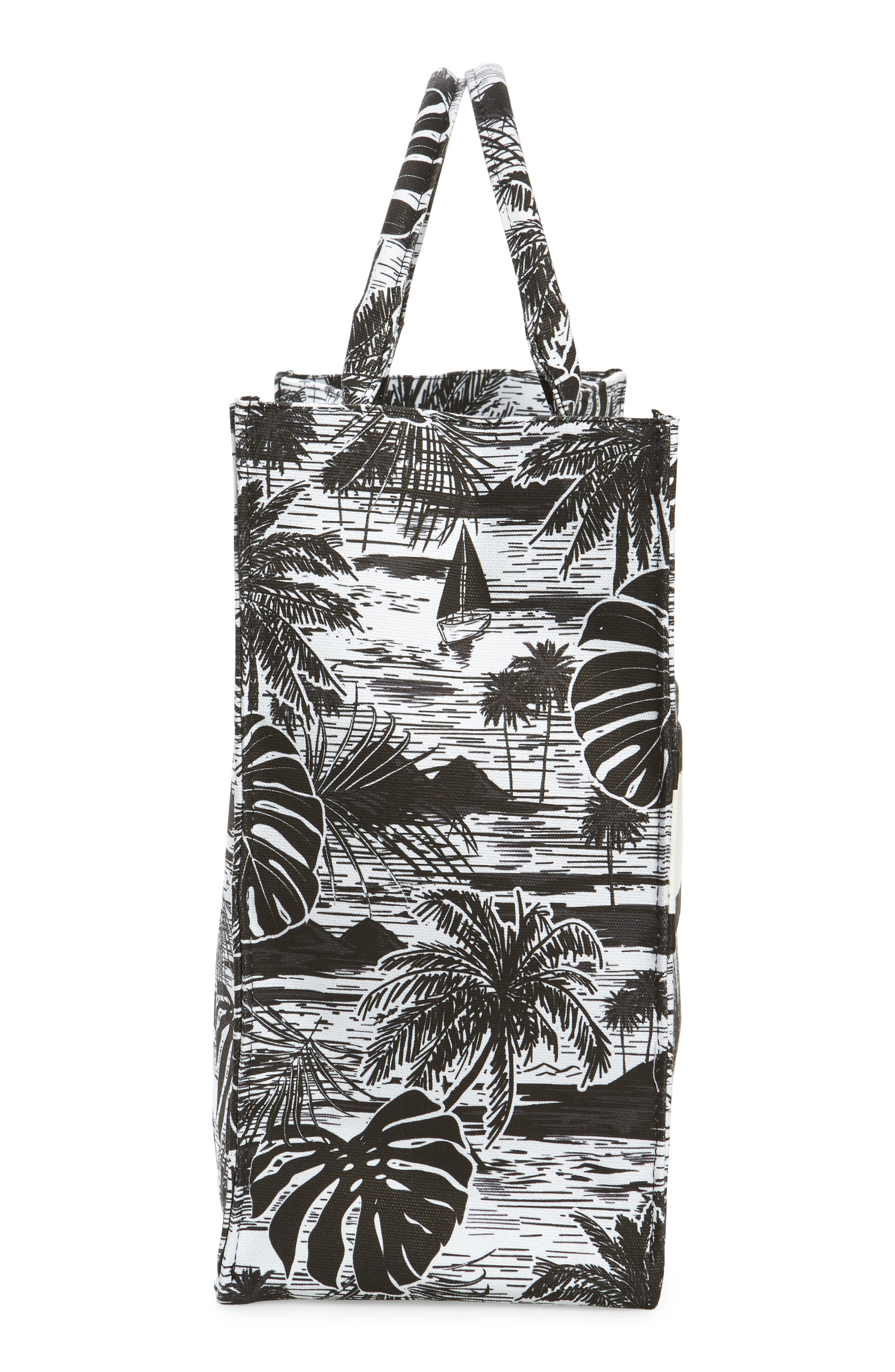 TWIG AND ARROW Tropcial Canvas Tote Bag | Nordstromrack