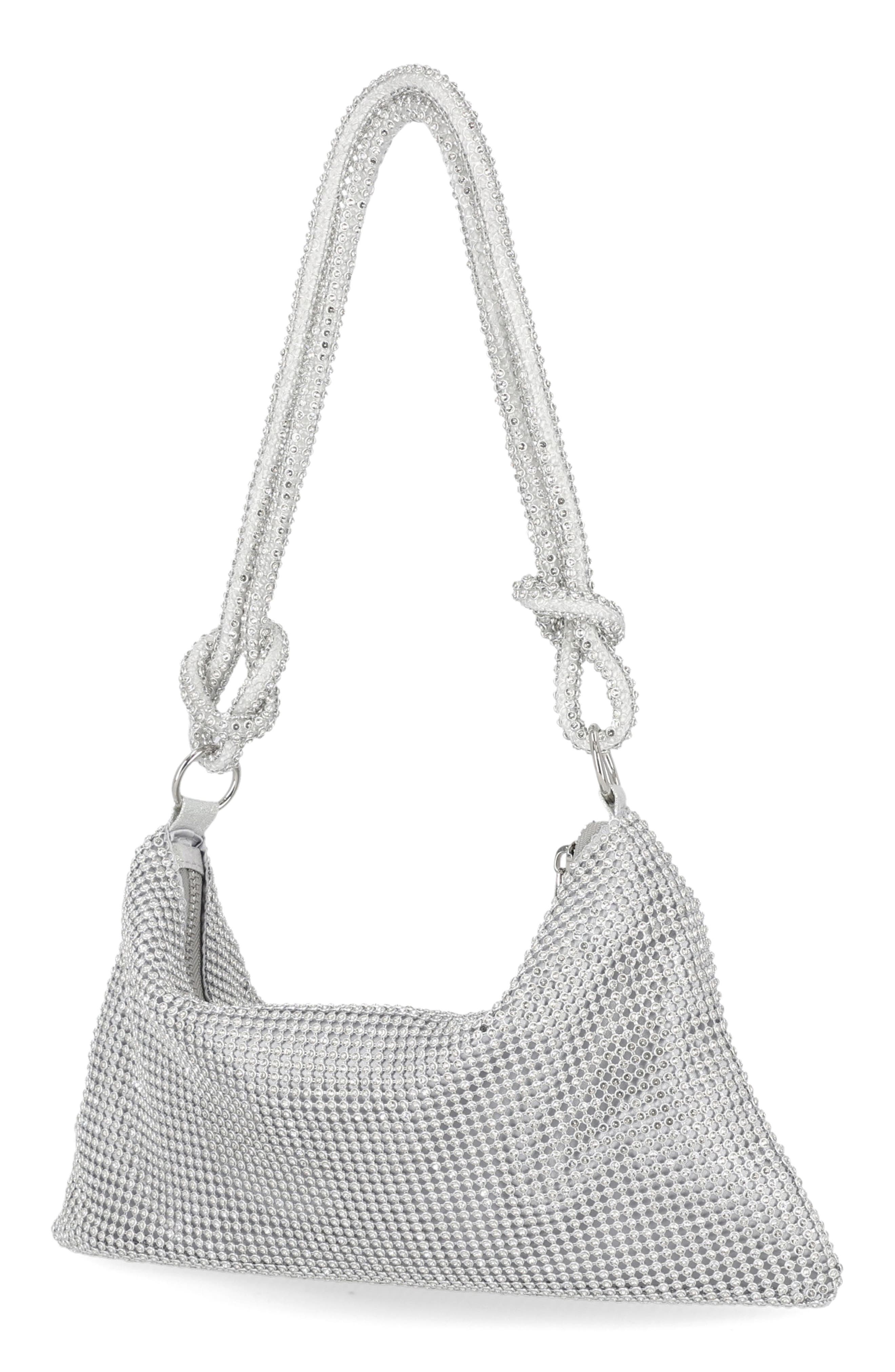 Jessica McClintock Dolly Crystal Mesh Shoulder Bag | Nordstromrack