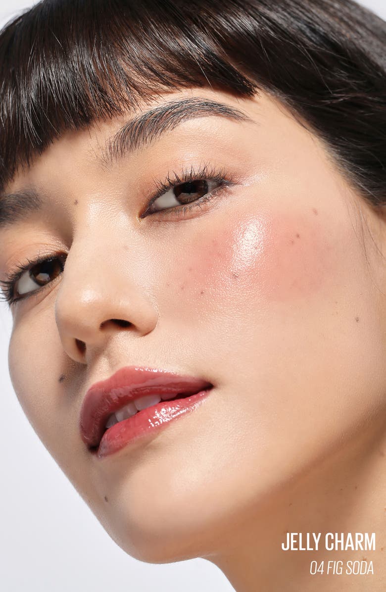 Kaja Jelly Charm Lip & Blush Stain with Glazed Key Chain | Nordstrom