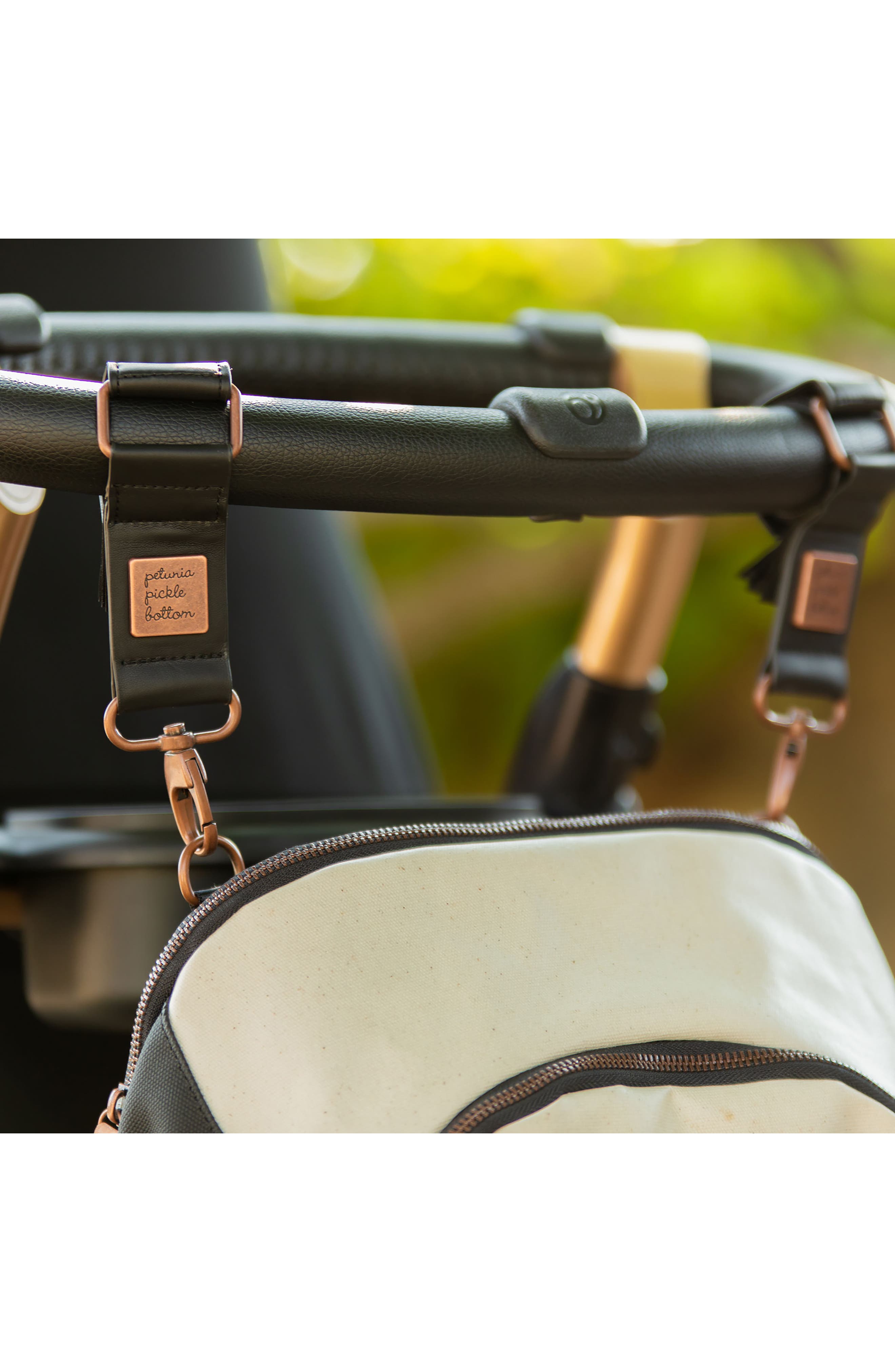 Petunia Pickle Bottom Faux Leather Valet Stroller Clips | Nordstrom