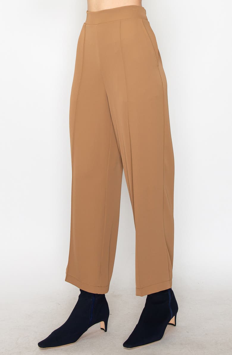 MELLODAY High Waist Crop Wide Leg Pants | Nordstromrack