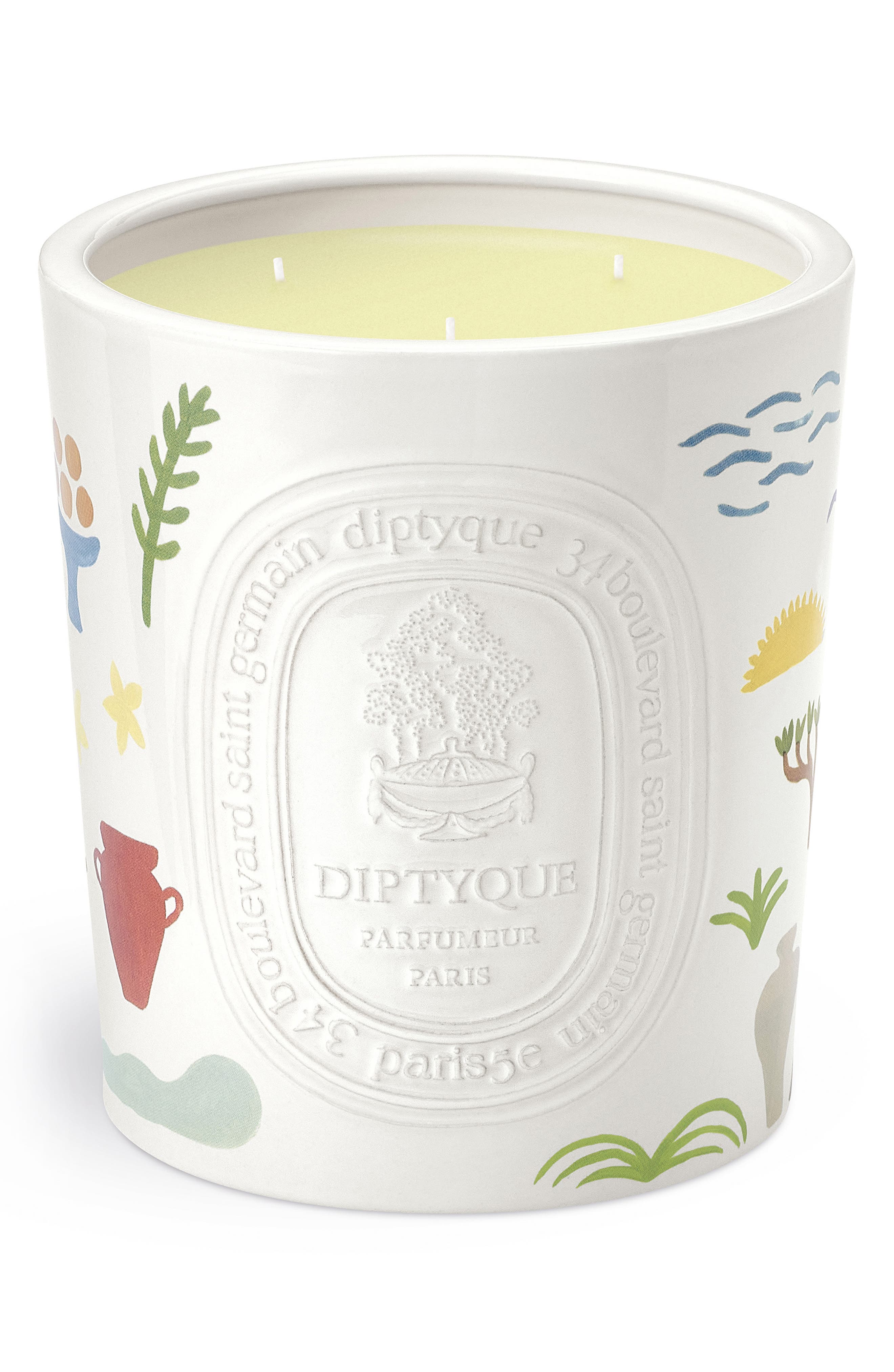 Diptyque Citronnelle Lemongrass & Orange Blossom 5-Wick Candle | Nordstrom
