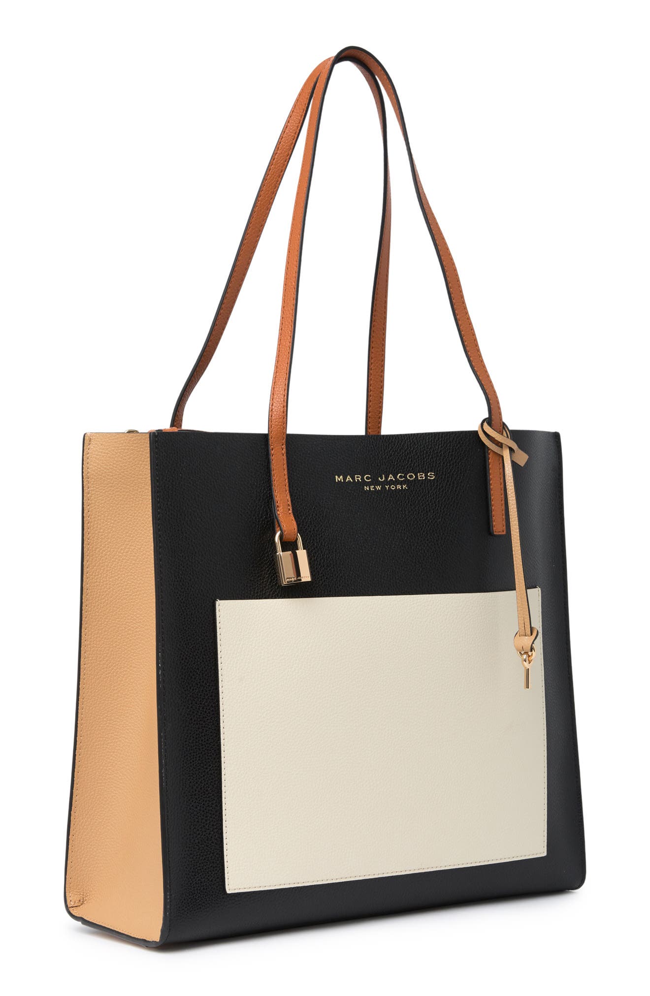 Marc Jacobs Grind Colorblock Leather Tote Bag | Nordstromrack