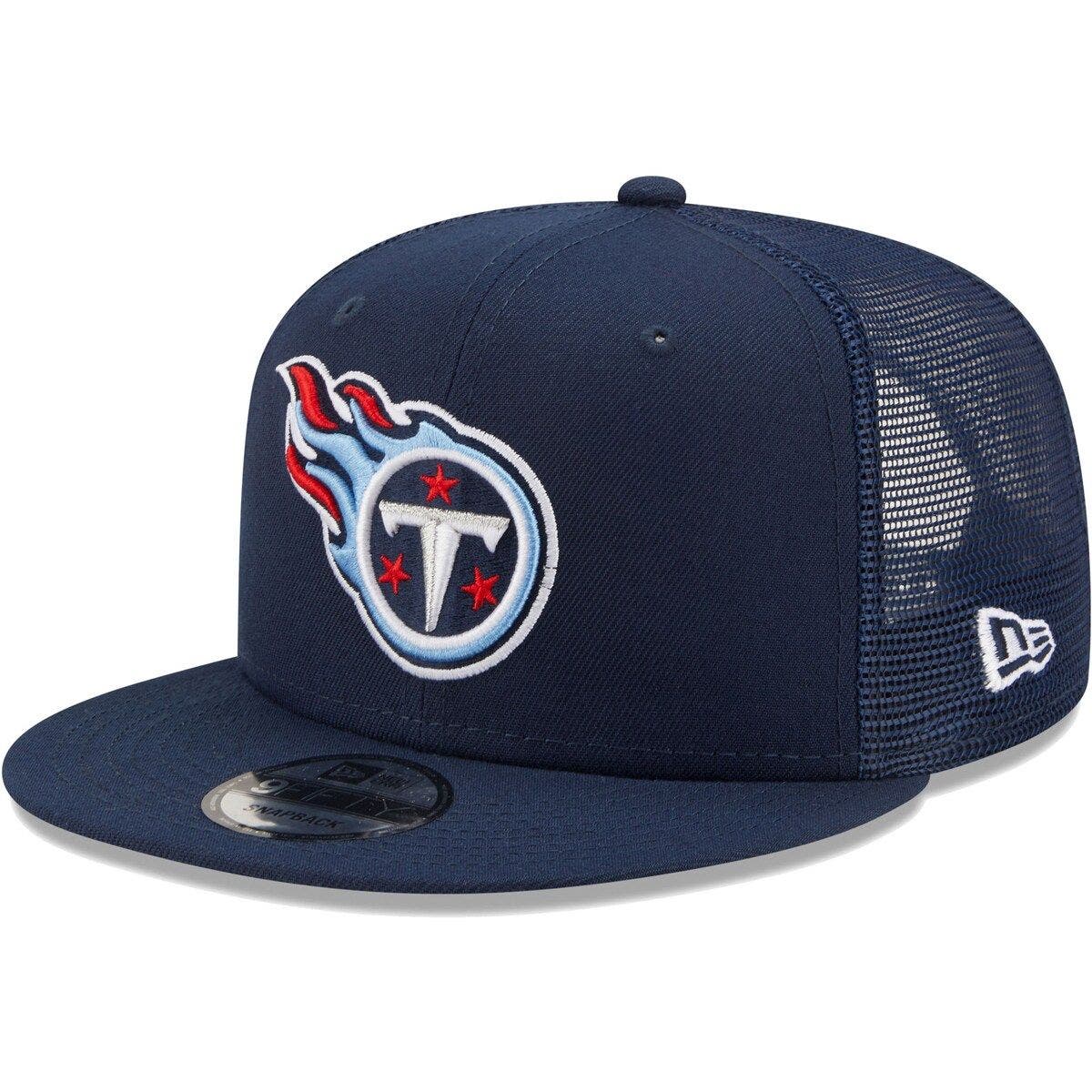 New Era Men's New Era Navy Tennessee Titans Classic Trucker 9FIFTY ...