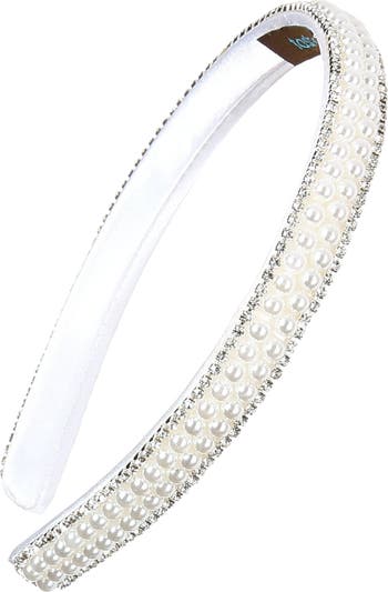 Natasha Tasha Imitation Pearl Headband Nordstrom