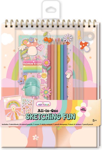 HOT FOCUS Kids' All-in-One Sketching Fun Set | Nordstromrack