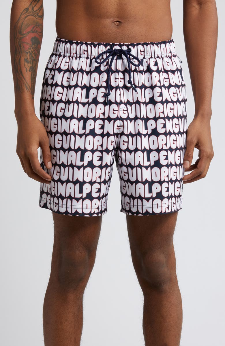Original Penguin Volley Swim Trunks | Nordstrom