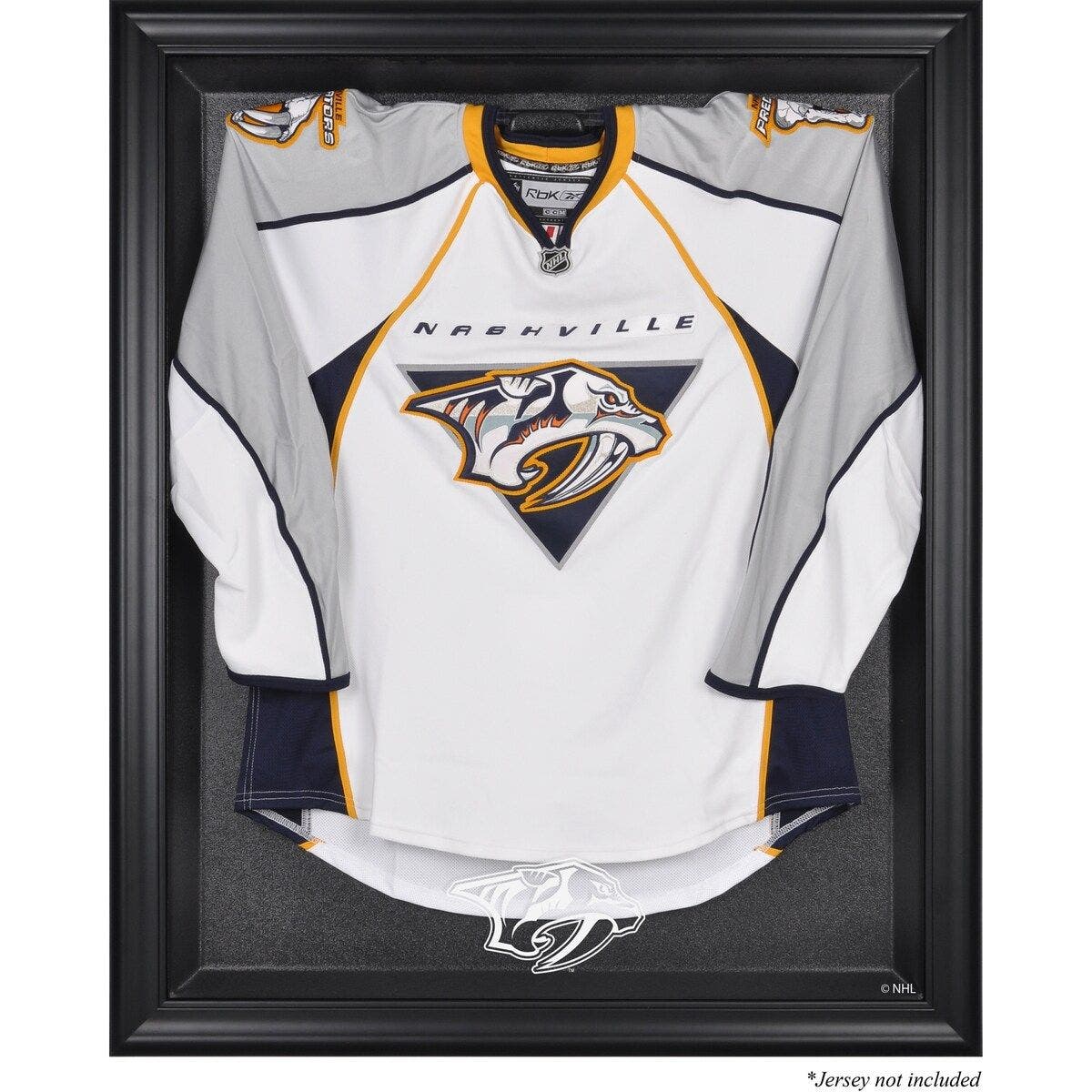 FANATICS AUTHENTIC Nashville Predators Black Framed Jersey Display Case ...