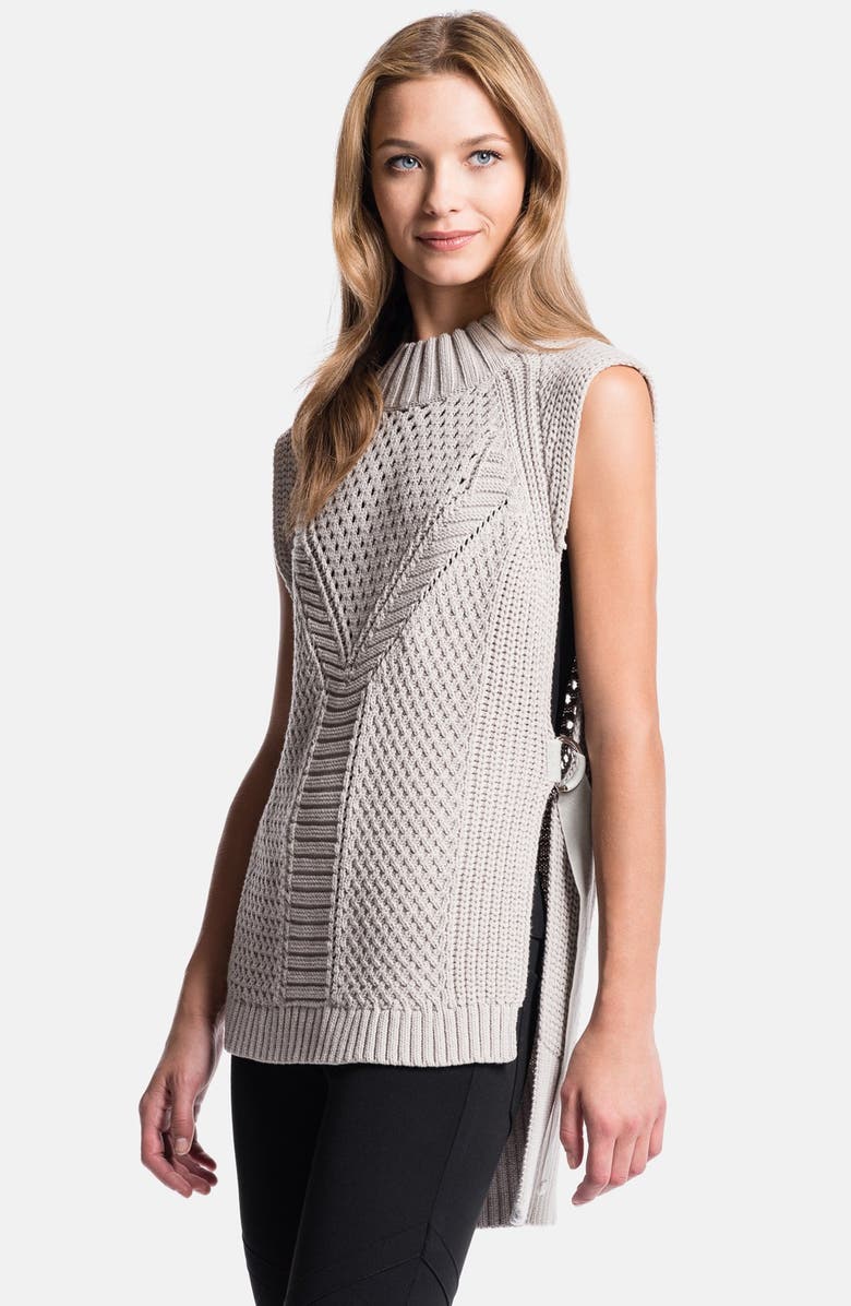 1 State Mock Neck Open Side Sweater Vest Nordstrom
