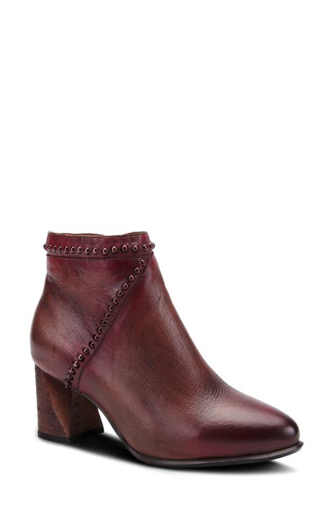 Women's Burgundy Booties & Ankle Boots | Nordstrom