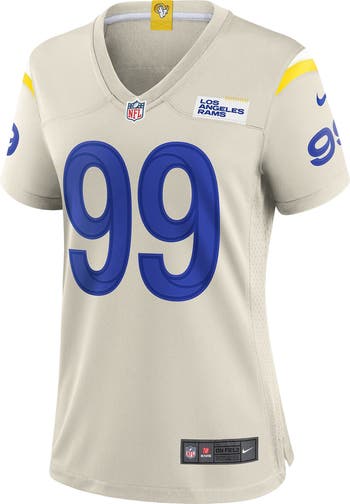 Nike Women's Nike Aaron Donald Bone Los Angeles Rams Game Jersey ...