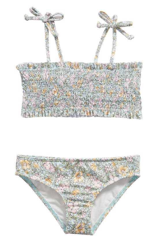 Billabong Kids' Sweeter Than You Smocked Two-piece Swimsuit In Multi ...