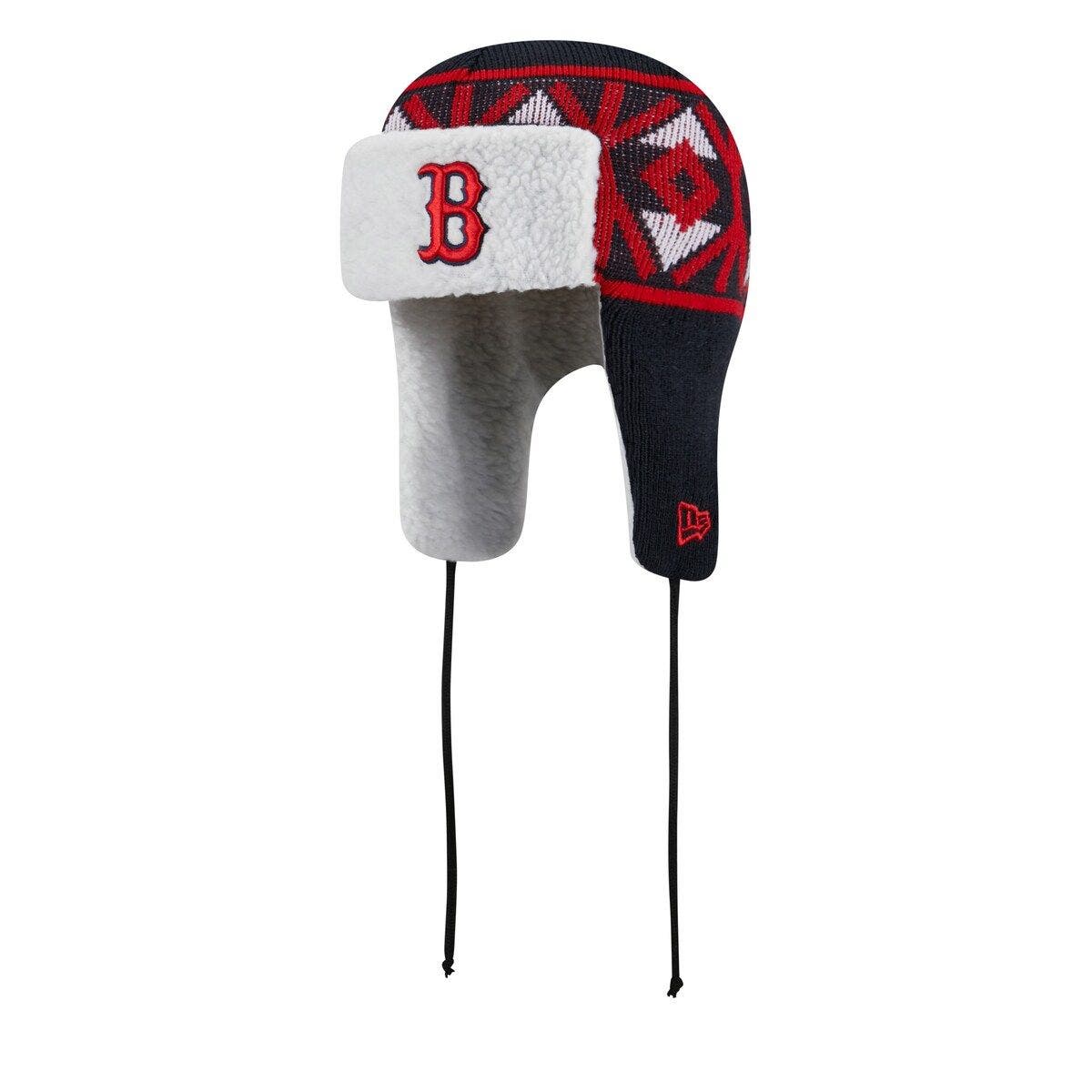New Era Men's New Era Navy Boston Red Sox Knit Trapper Hat | Nordstrom
