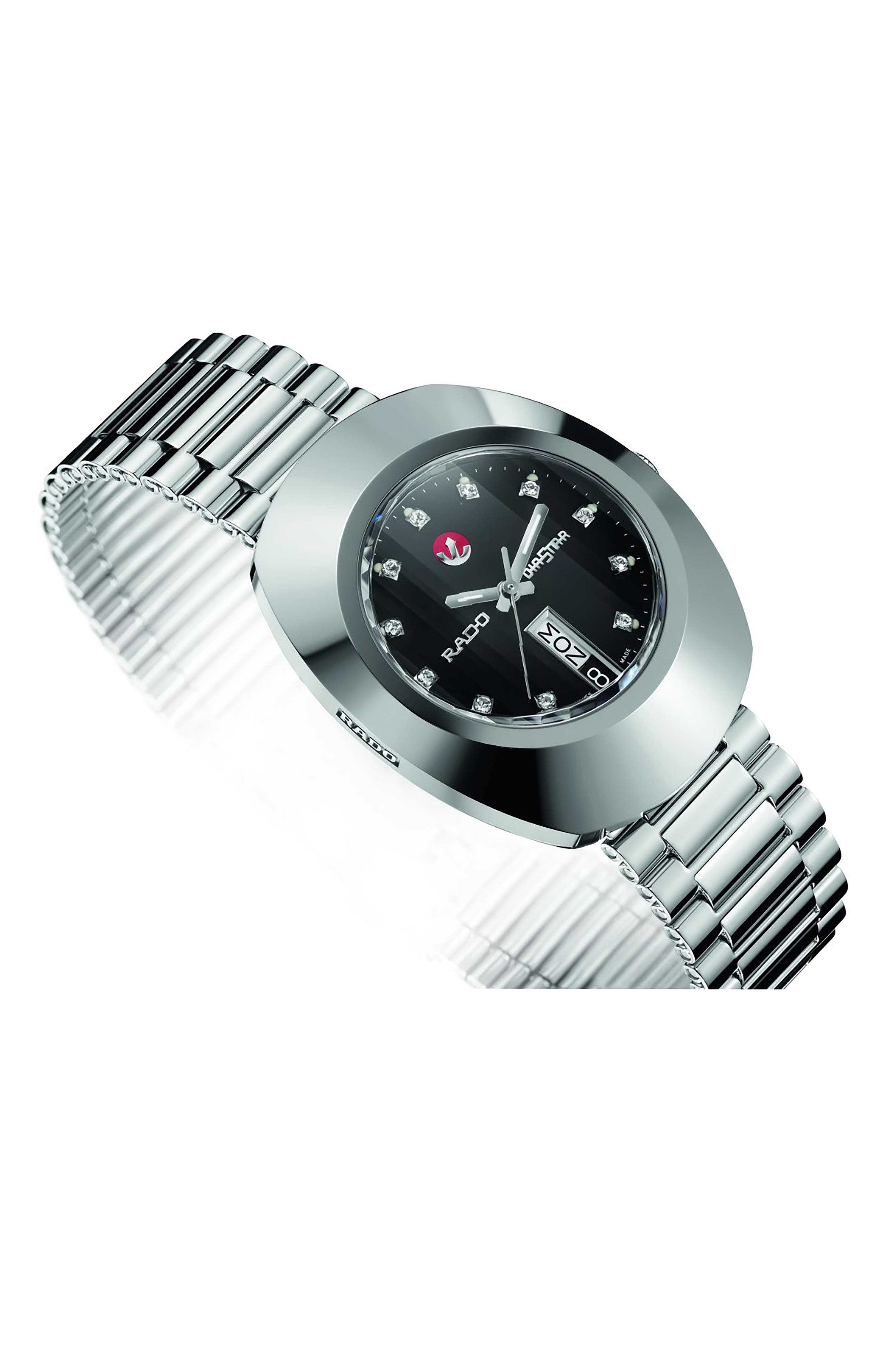 RADO The Original Automatic Bracelet Watch, 35mm | Nordstrom