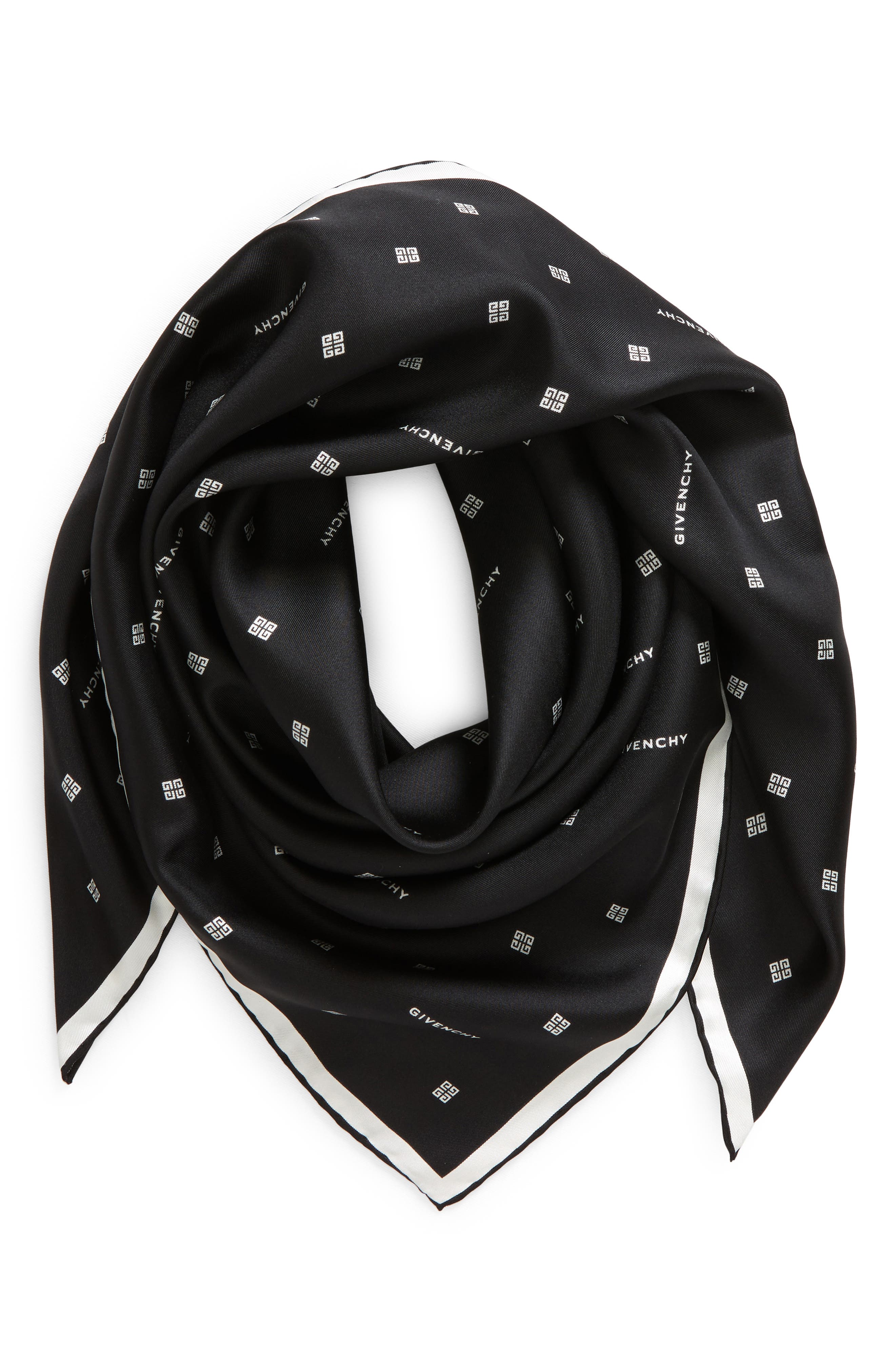 Givenchy 4G Logo Silk Square Scarf | Nordstrom
