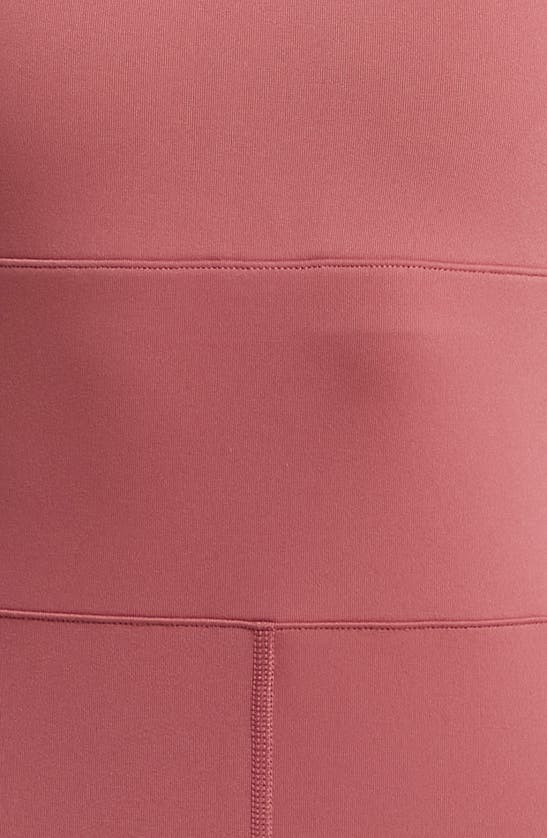 Alo Yoga Airbrush Physique Bodysuit In Mars Clay | ModeSens