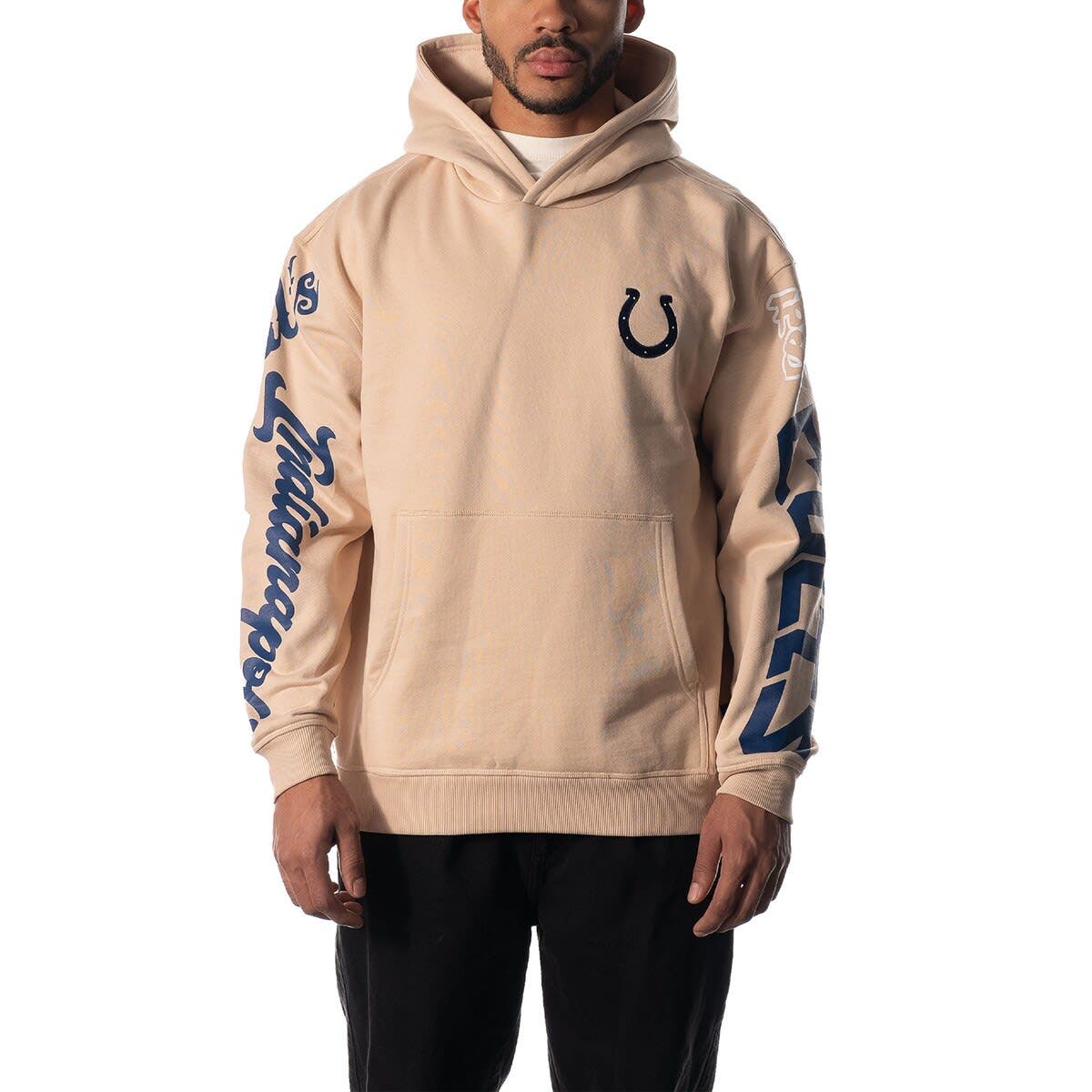 THE WILD COLLECTIVE Unisex The Wild Collective Cream Indianapolis Colts ...