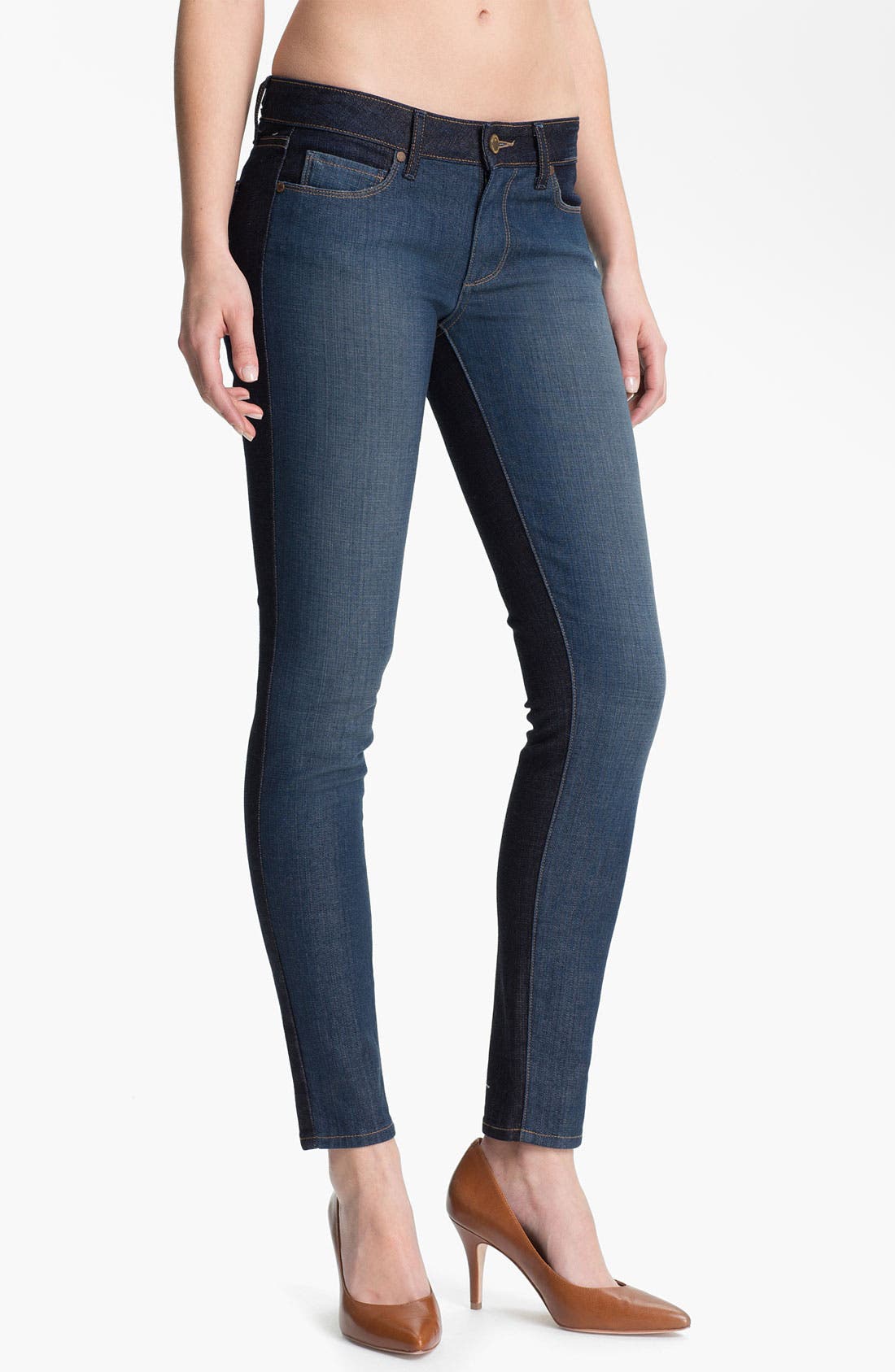 Paige Denim 'Emily' Two Tone Ultra Skinny Jeans (Kala) | Nordstrom