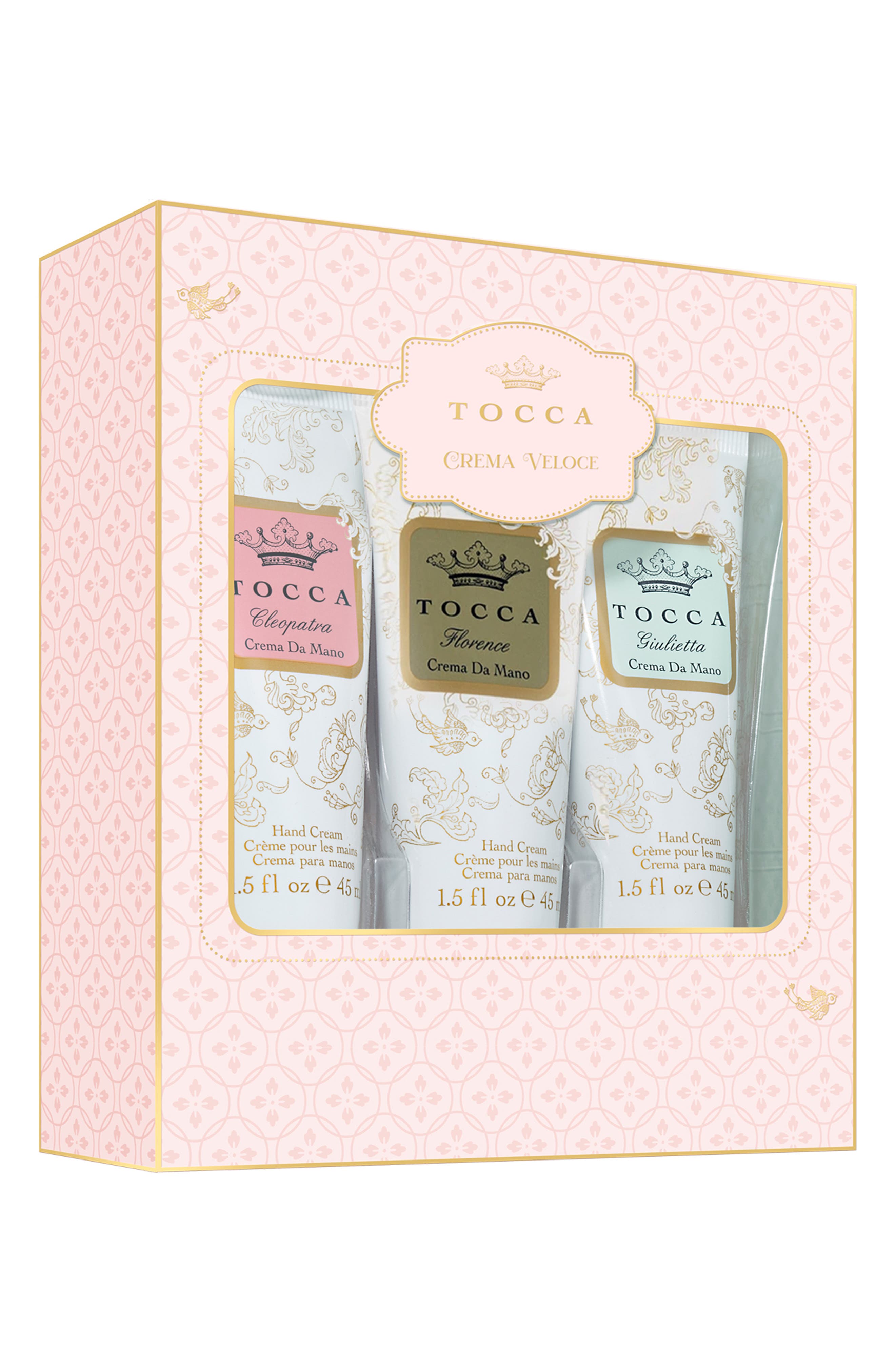 TOCCA Crema Veloce Travel Lotion Trio | Nordstrom