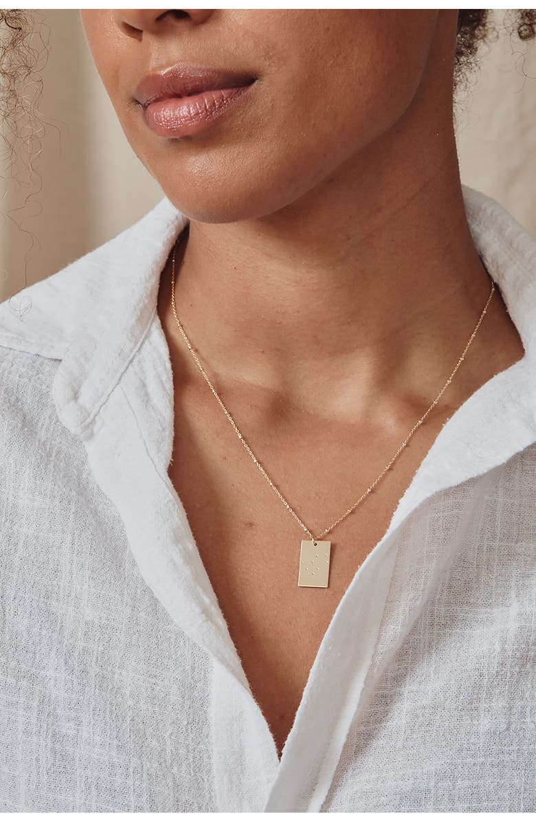Set & Stones Zodiac Constellation Pendant Necklace | Nordstrom