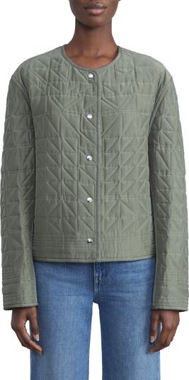 Lafayette 148 New York Nash Reversible Quilted Cotton Blend Jacket ...