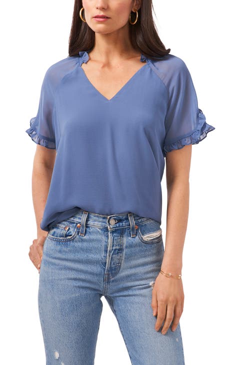 Women's Blue Tops | Nordstrom