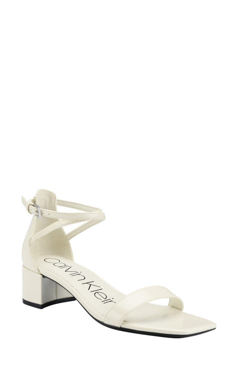 Women's White Low Heel Sandals | Nordstrom