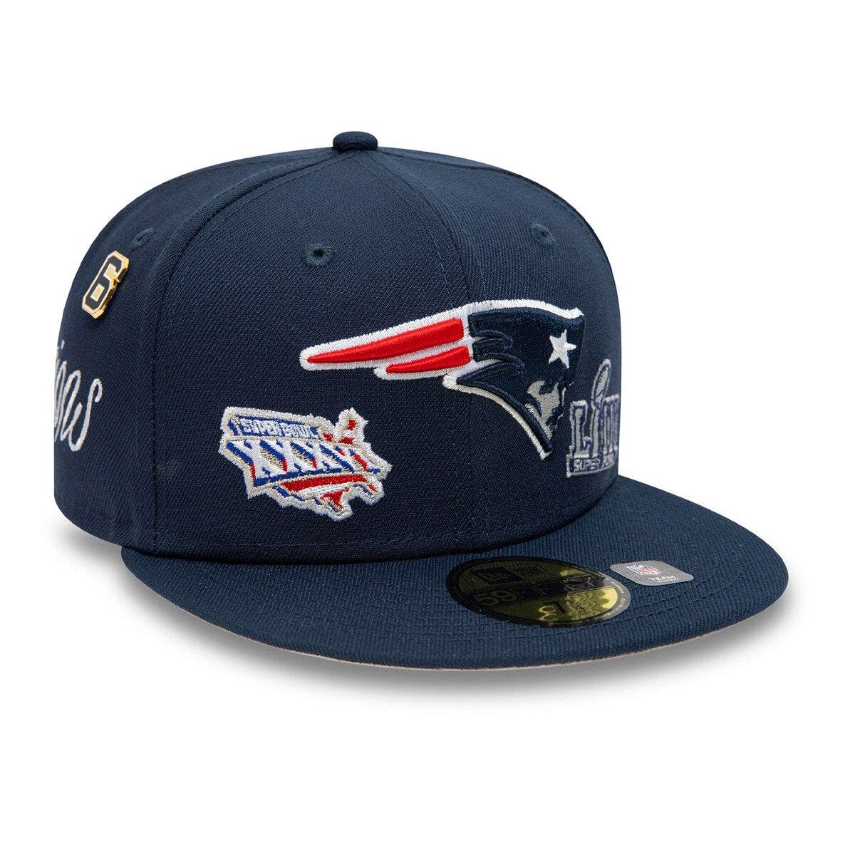 New Era Men's New Era Navy New England Patriots Historic Champs 59FIFTY ...