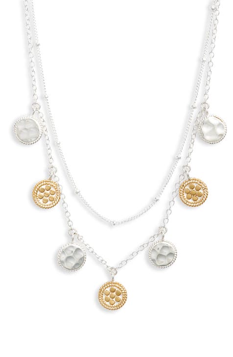 Multi-Strand Sterling Silver Necklaces | Nordstrom