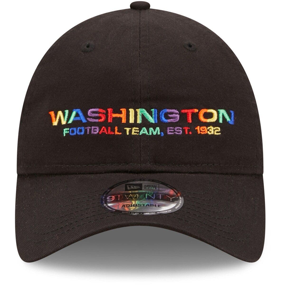 New Era Men's New Era Black Washington Football Team Team Core Classic ...