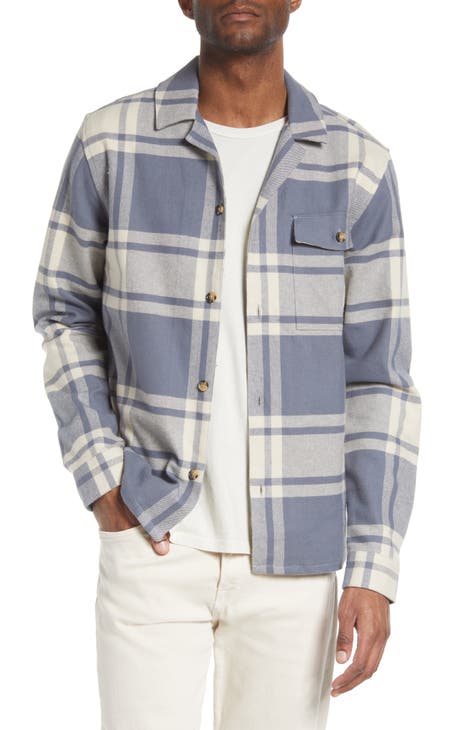 Men's Blue Flannel Shirts | Nordstrom