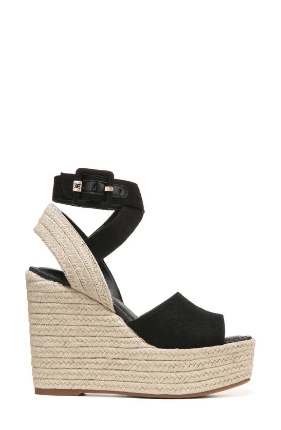 Sam Edelman Women's Vada Square Toe Espadrille Wedge Heel Platform ...