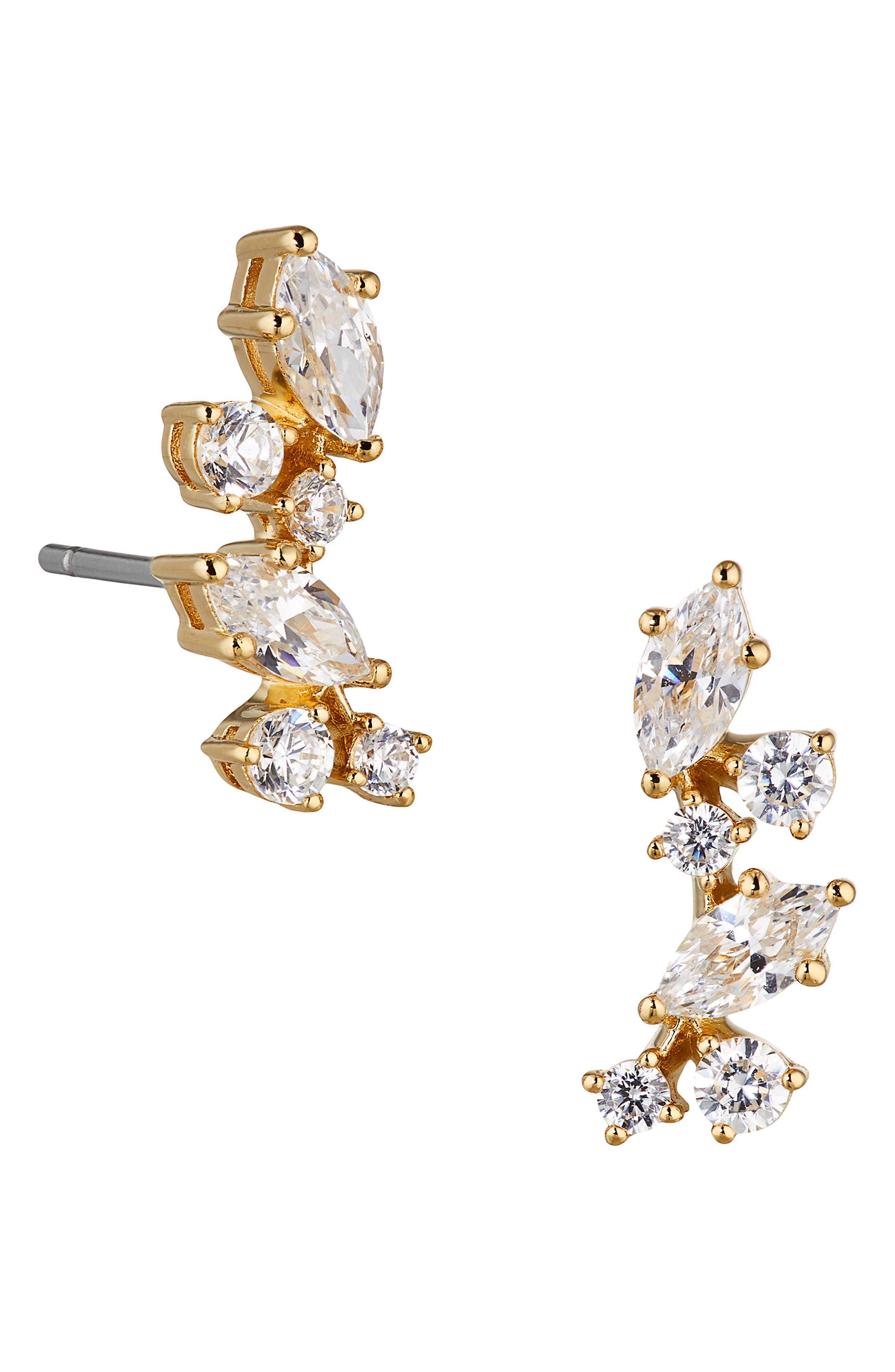 Nadri Flutter Cubic Zirconia Stud Earrings | Nordstrom