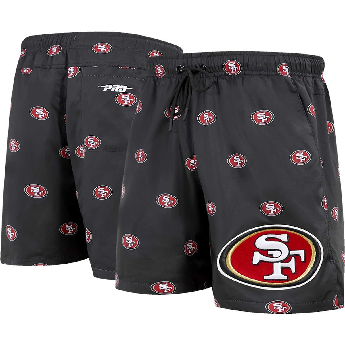 PRO STANDARD Men's Pro Standard Black San Francisco 49ers Allover Print ...