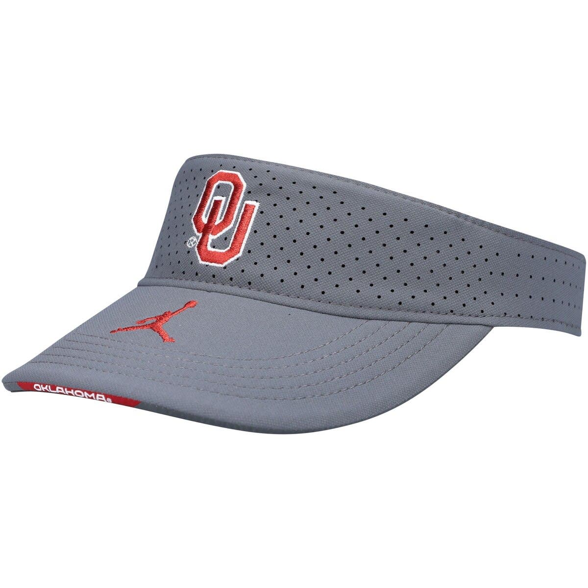 Jordan Brand Men's Jordan Brand Gray Oklahoma Sooners 2021 Sideline ...