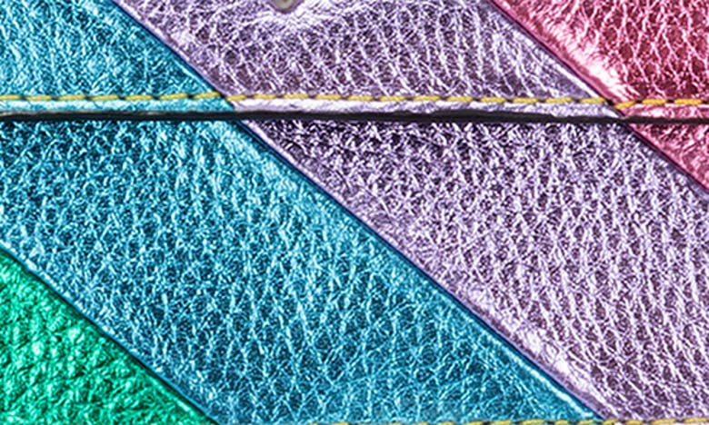 Kurt Geiger Pastel Rainbow Belt Bag In Metallic Rainbow | ModeSens