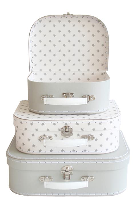 Kids' 3-Piece Play Suitcase Set