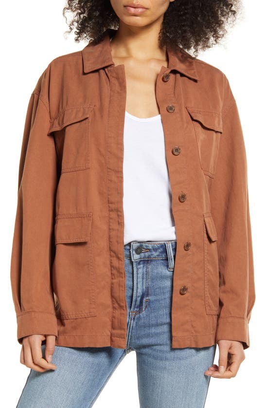 Treasure & Bond Utility Jacket In Rust Bisque | ModeSens