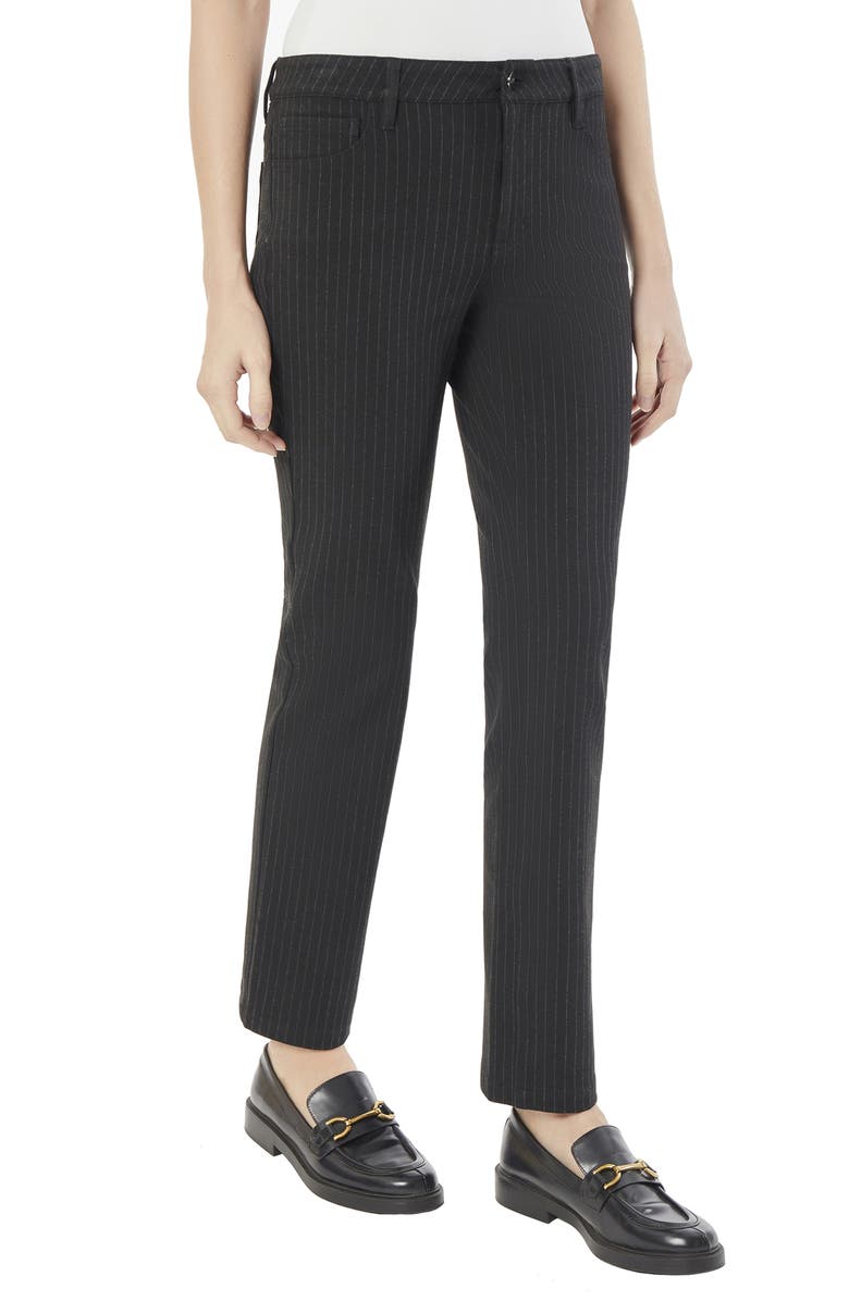 Jones New York Lexington Pinstripe Straight Leg Pants Nordstrom