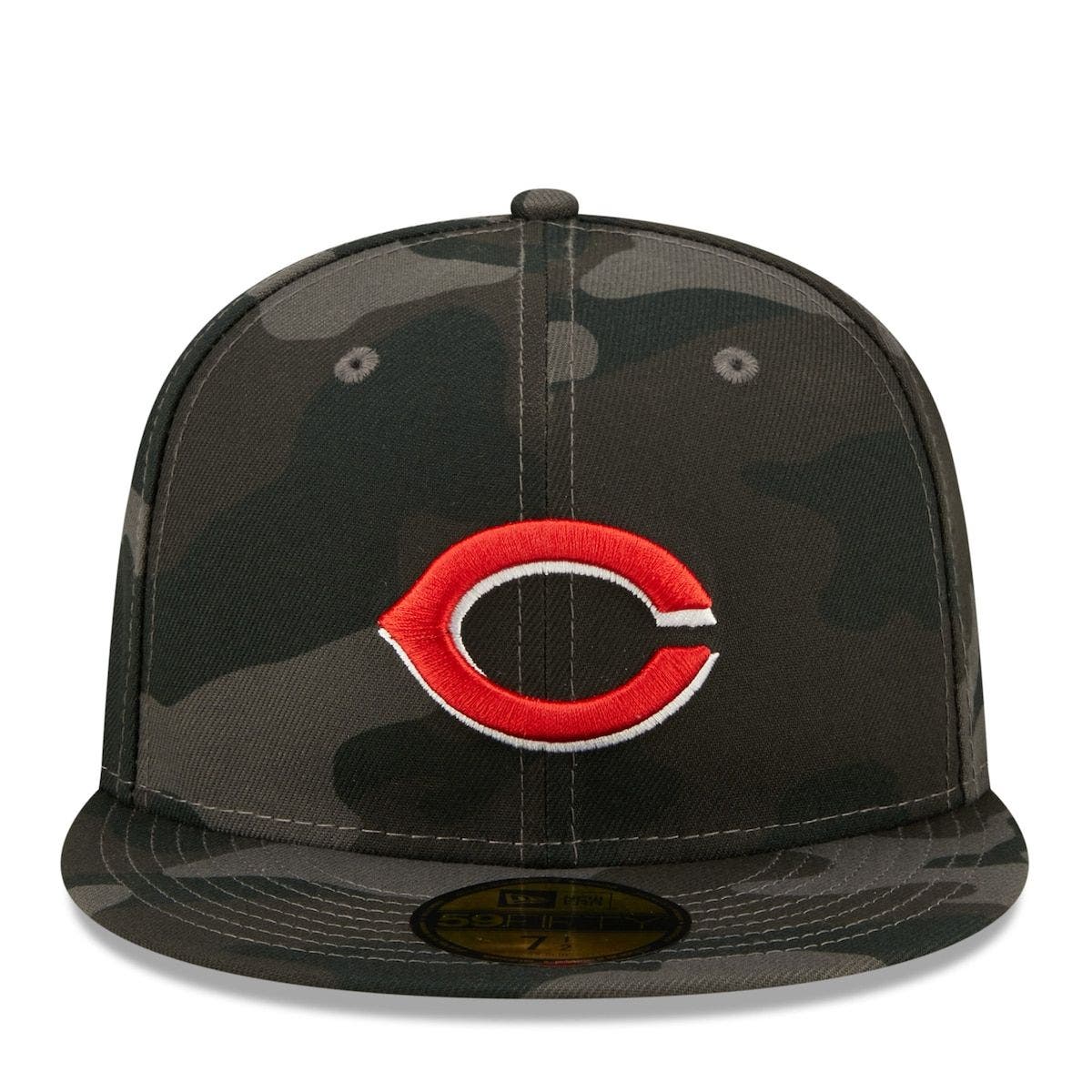 New Era Men's New Era Camo Cincinnati Reds Dark 59FIFTY Fitted Hat ...