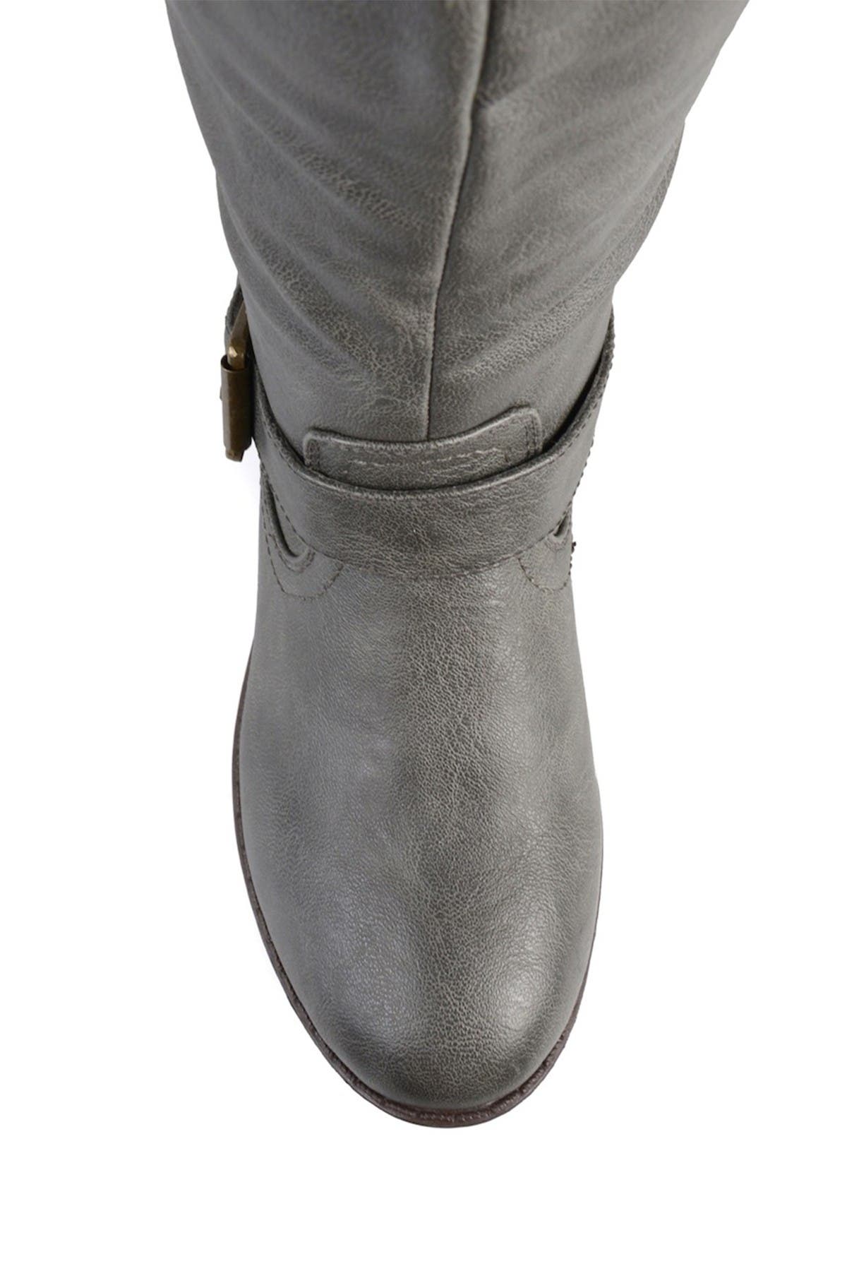 Journee Collection JOURNEE Spokane Riding Boot - Extra Wide Calf (Women ...