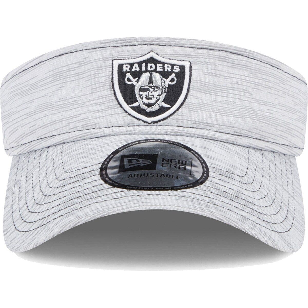 New Era Men's New Era Gray Las Vegas Raiders Adjustable Visor | Nordstrom