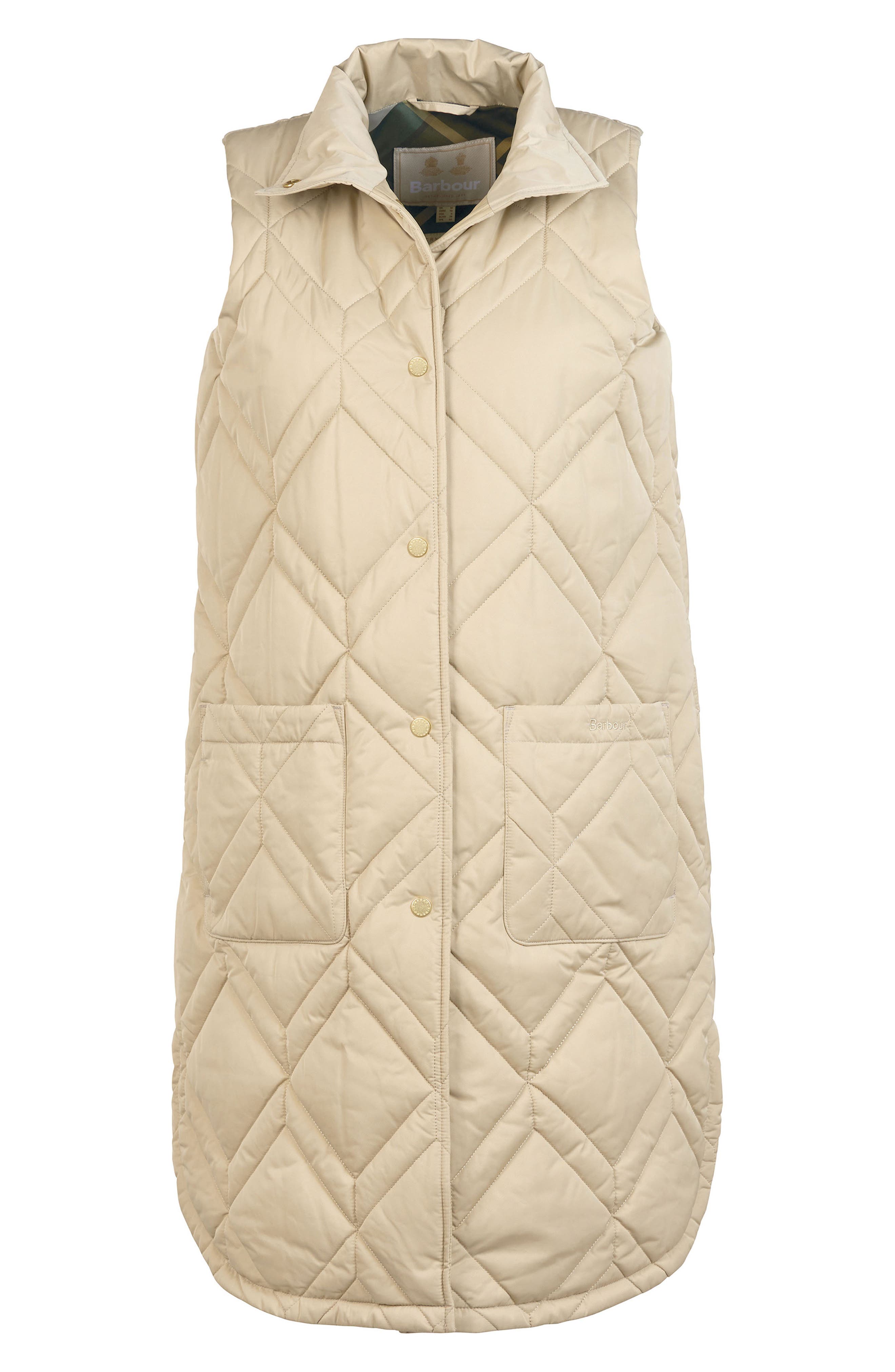 Barbour Dio Gilet Diamond Quilted Vest | Nordstrom
