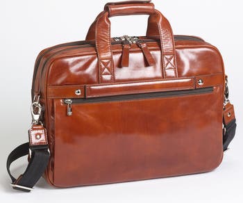 Bosca Double Compartment Leather Briefcase | Nordstrom