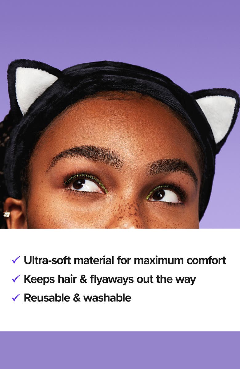 I DEW CARE Black Cat Skin Care Headband | Nordstromrack