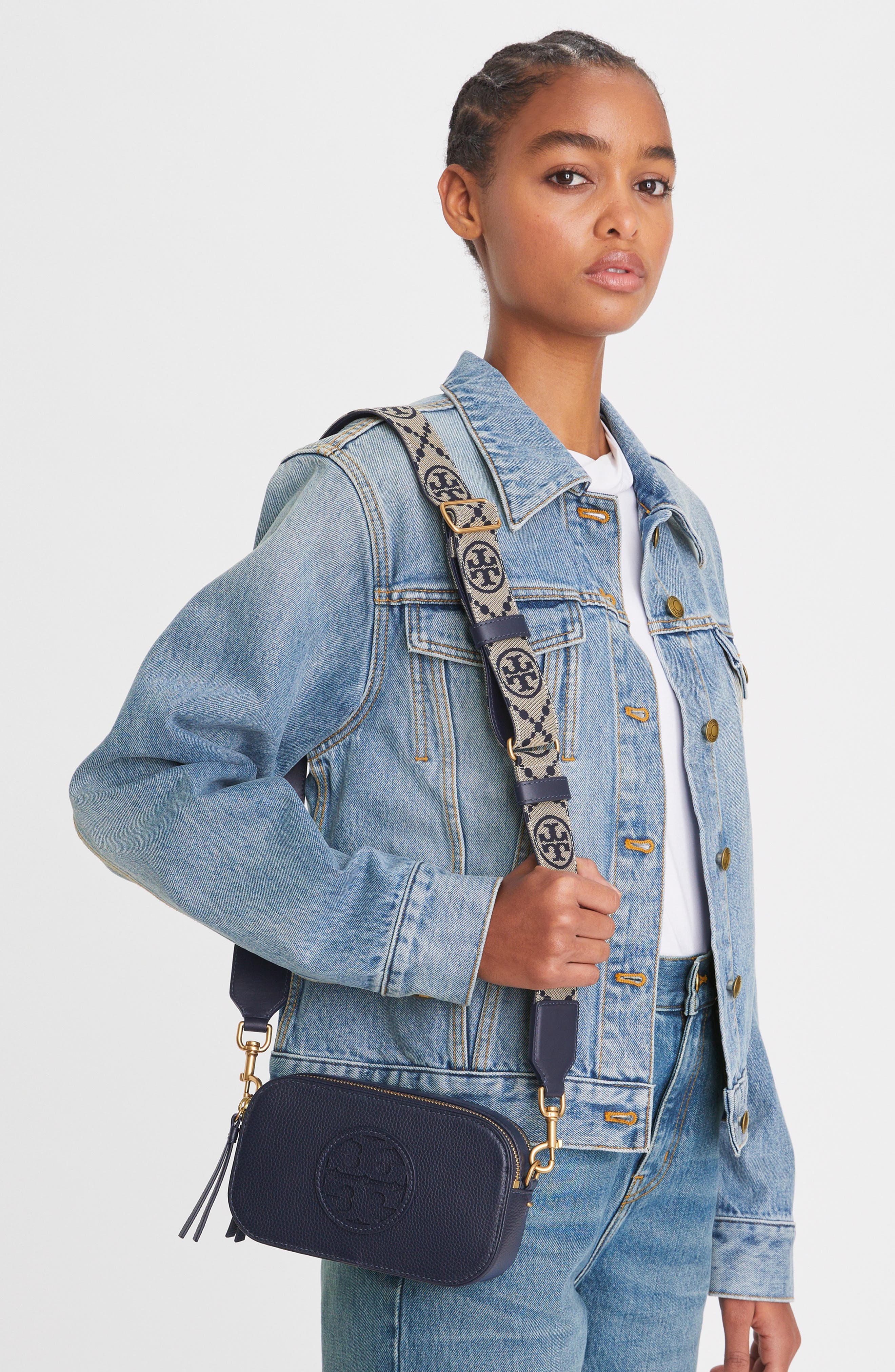 Tory Burch Mini Miller Leather Crossbody Bag | Nordstrom