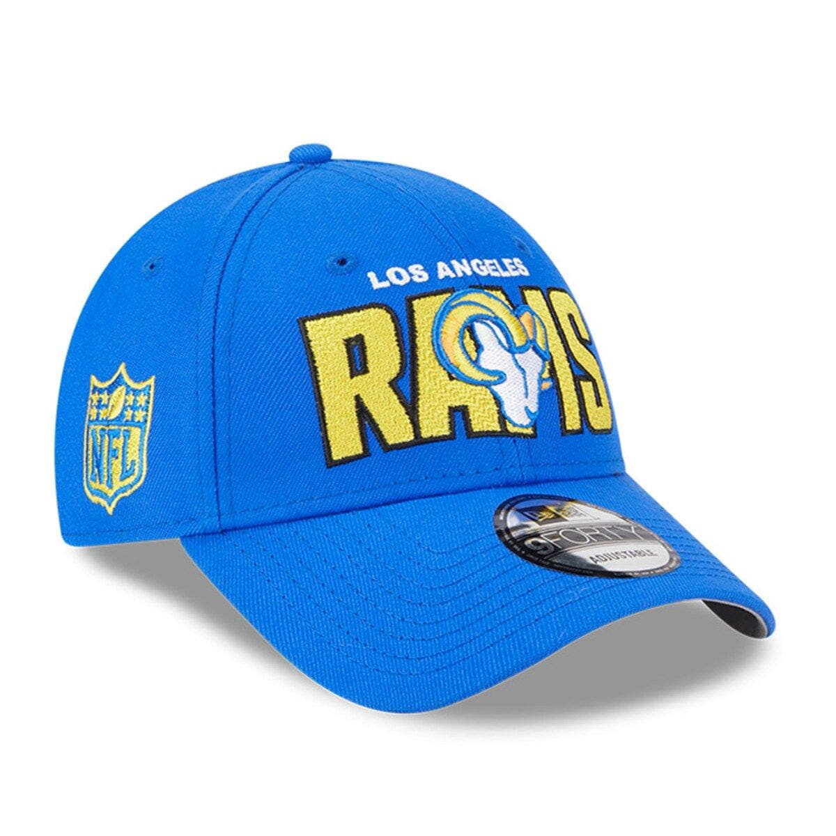 New Era Men's New Era Royal Los Angeles Rams 2023 NFL Draft 9FORTY ...